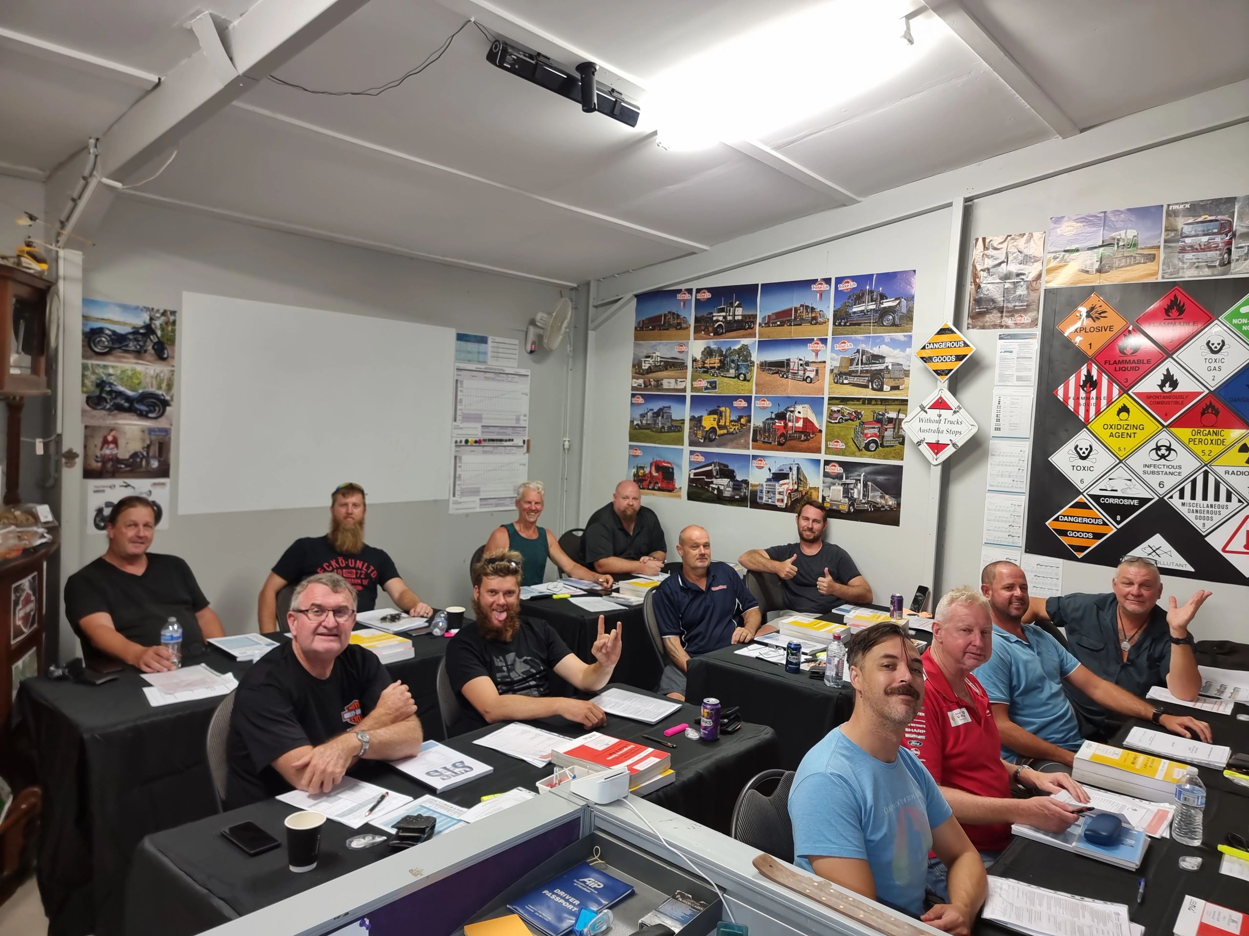 TLILIC0001 Licence to Transport Dangerous Goods by Road course.