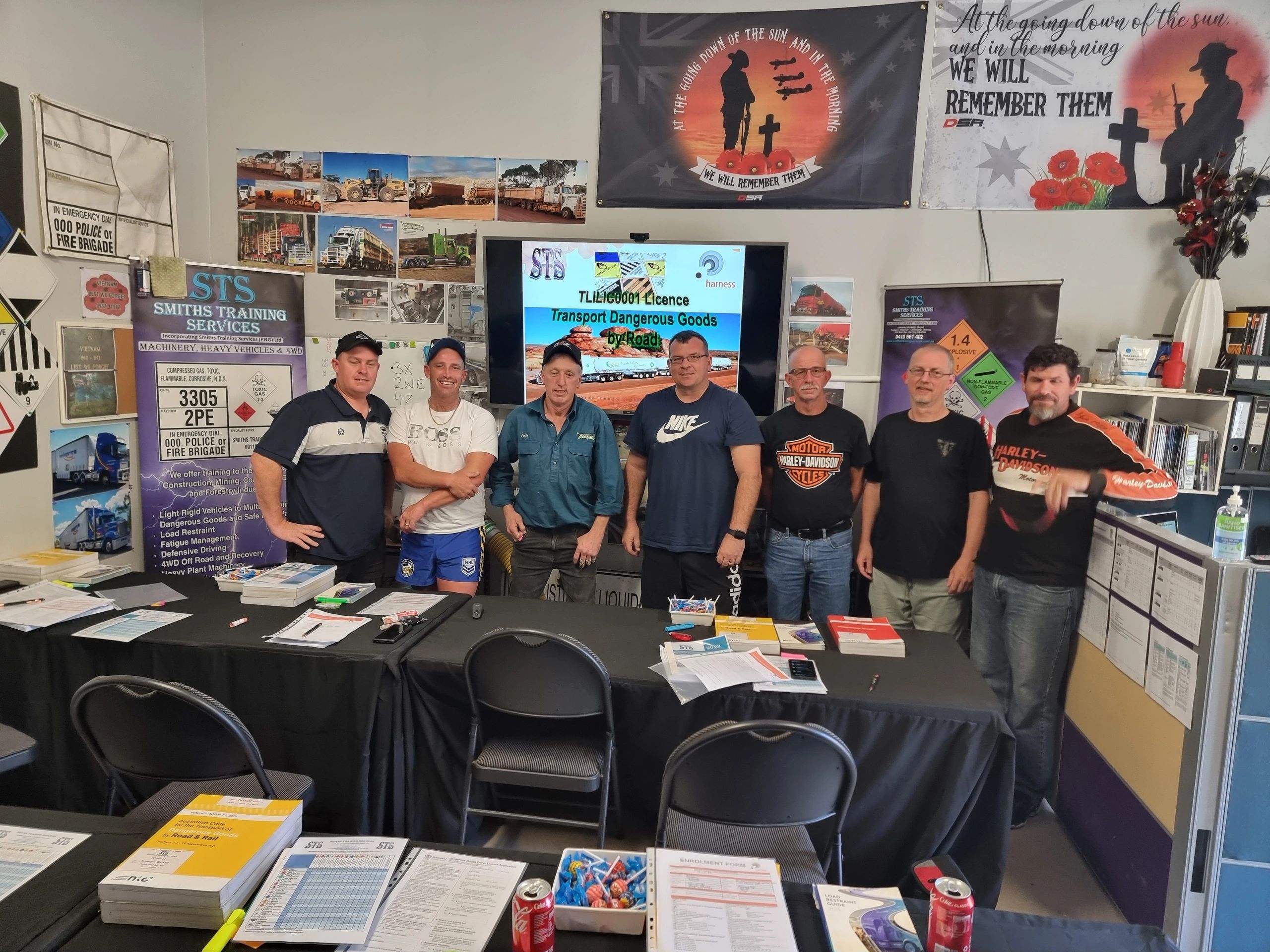 Dangerous Goods Driver's licence course