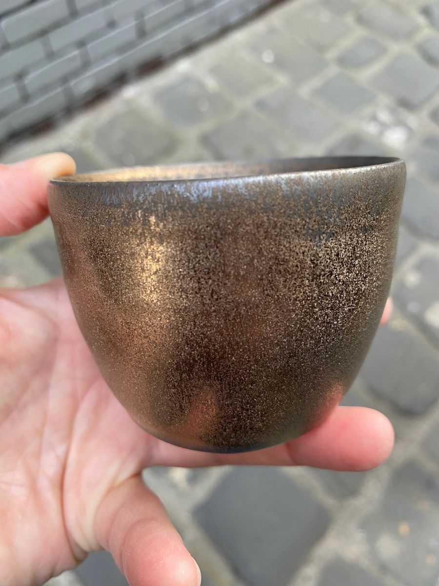 Metallic Bronze Mid-Fire Glaze