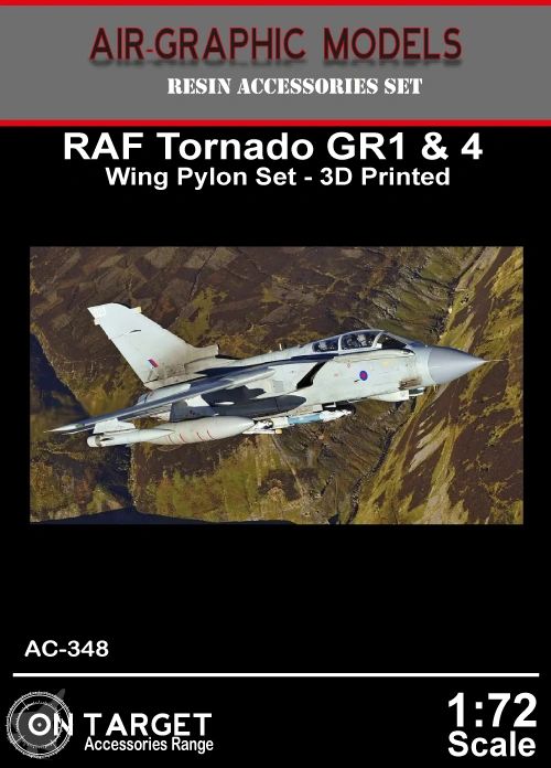 AC-348 RAF Tornado GR.1 & 4 Wing Pylon Set