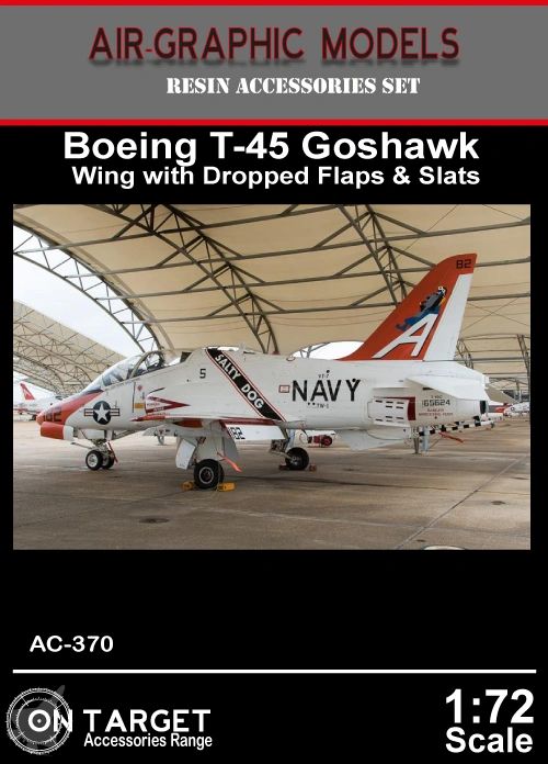AC-370 Boeing T-45 Goshawk Wing with dropped flaps and slats