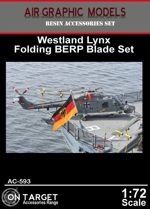 AC-593 Westland Lynx Folding Blade Set (BERP)