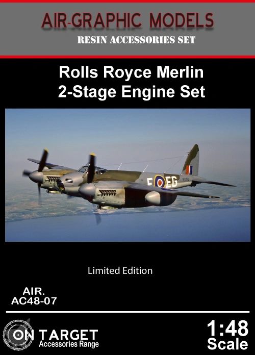 AC48-07 Rolls Royce/Packard Merlin 113/114 Two Stage Engine Set