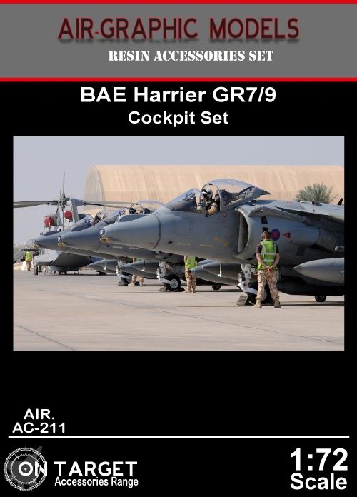 AC-211 BAE Harrier GR7/9 Full Cockpit Set