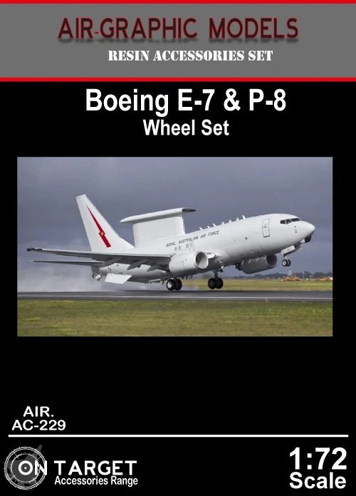 AC-246 Boeing E-7 Wedgetail & P-8 Poseidon Bulged wheel set
