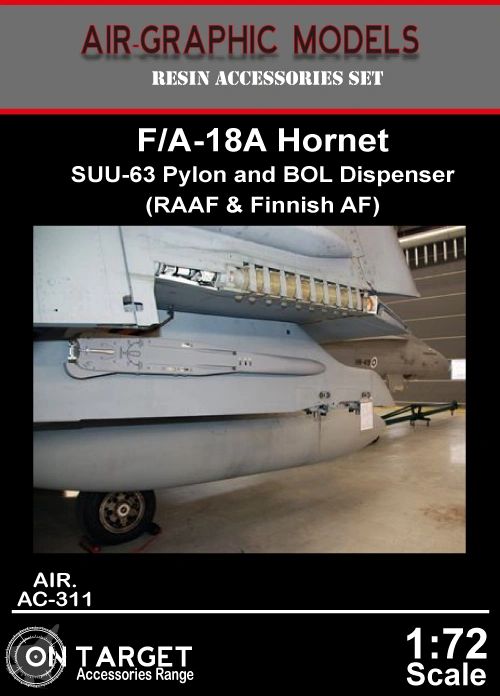 AC-311 F/A-18 HUG+ Hornet SUU-63 Plyon and BOL Dispenser