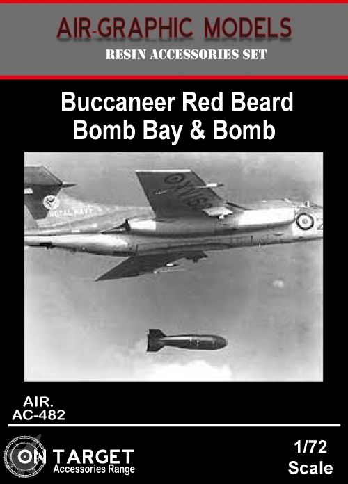 AC-482 Red Beard Nuclear Bomb and bomb bay for the Buccaneer