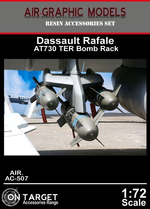 AC-507 Dassault Rafale AT730 TER Bomb Racks