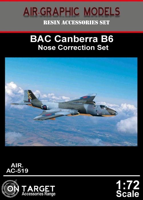 AC-519 BAC Canberra B6 Nose Correction Set