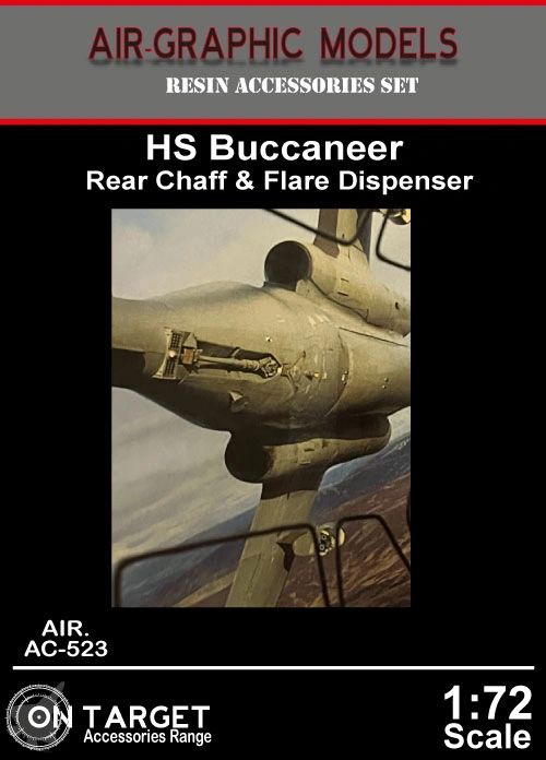 AC-523 HS Buccaneer Rear AN/ALE-40 Chaff/Flare Dispensers