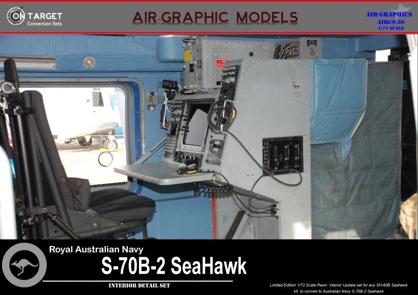 CS-30 Sikorsky S-70B-2 Seahawk Interior Set