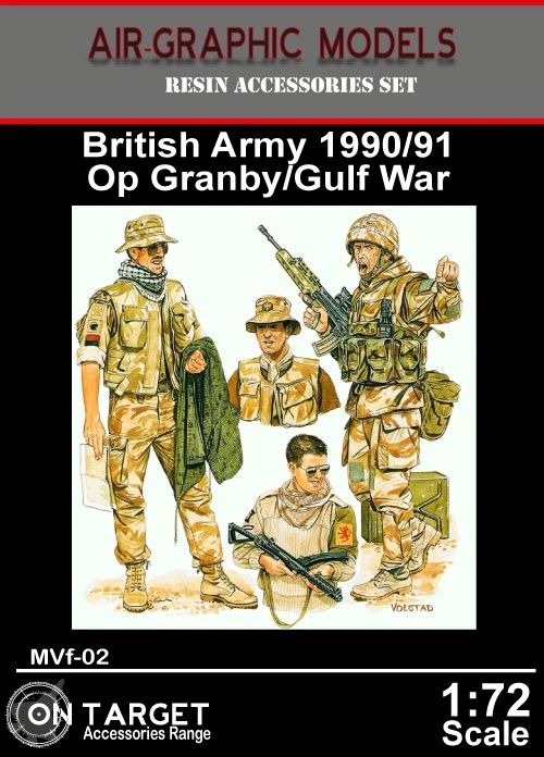 MVf-02 British Army Figures 1990/91 Op Granby/Gulf War