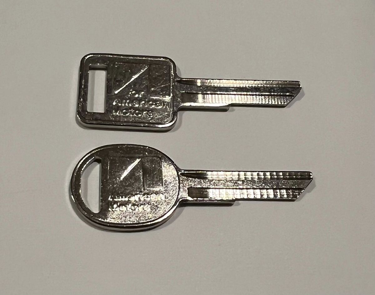 74-84 AMC FSJ Door / Tailgate and Ignition keys