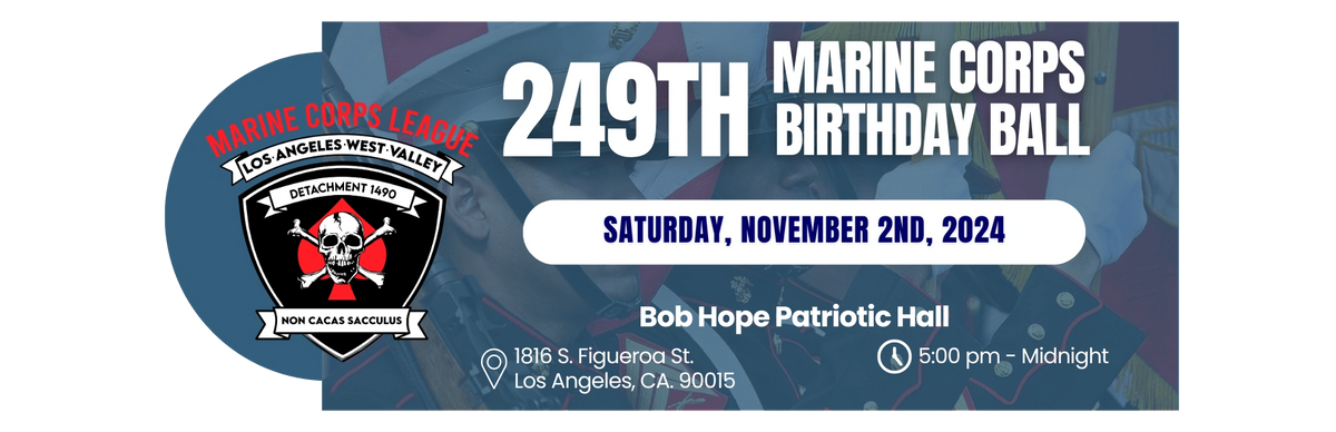 249th Marine Corps Birthday Ball Admission