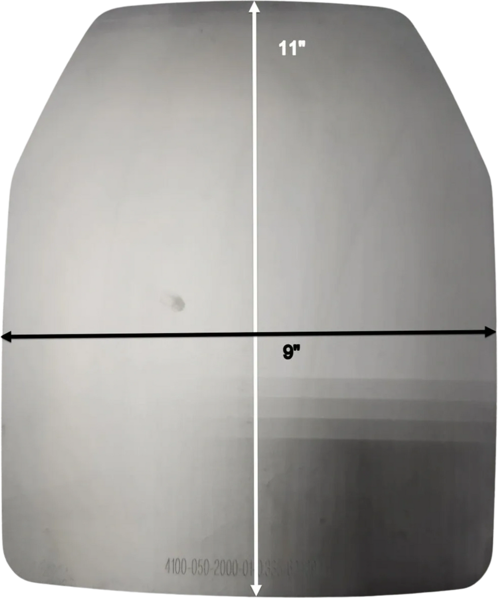 Sintered SiC Ceramic Torso Plate-Swimmer Cut