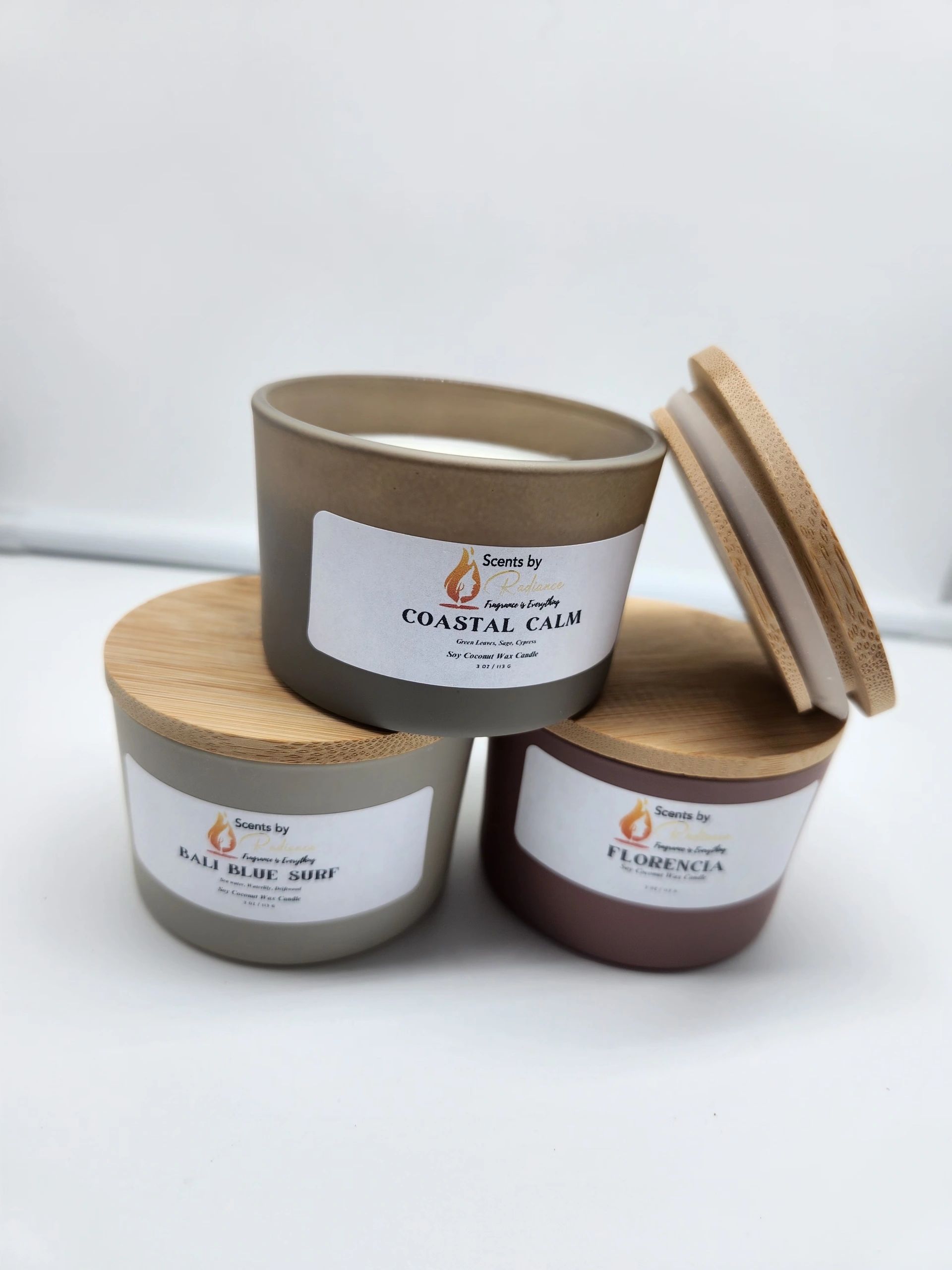 Shop Cotton Wick Candles - Scents by Radiance