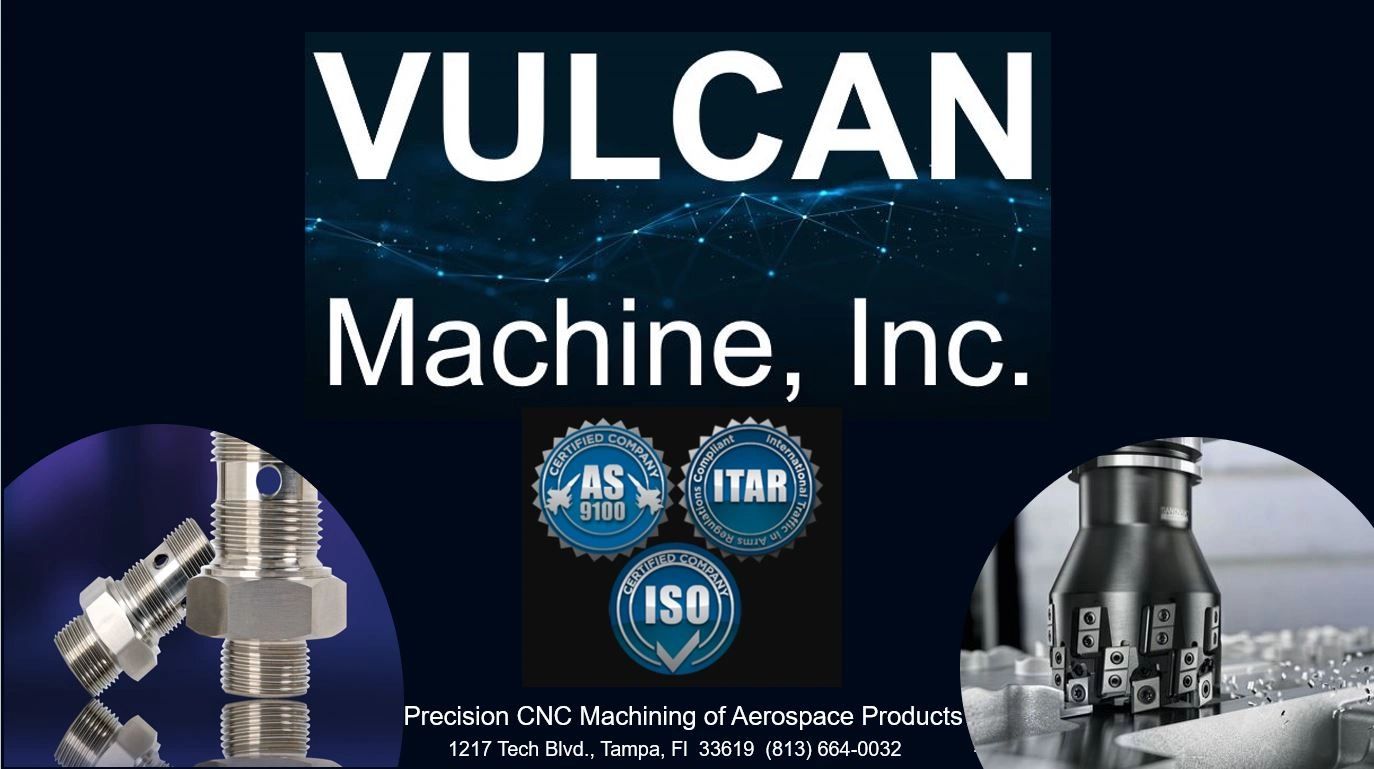 Vulcan Machine, Inc. - CNC Machining, 5 Axis Machining