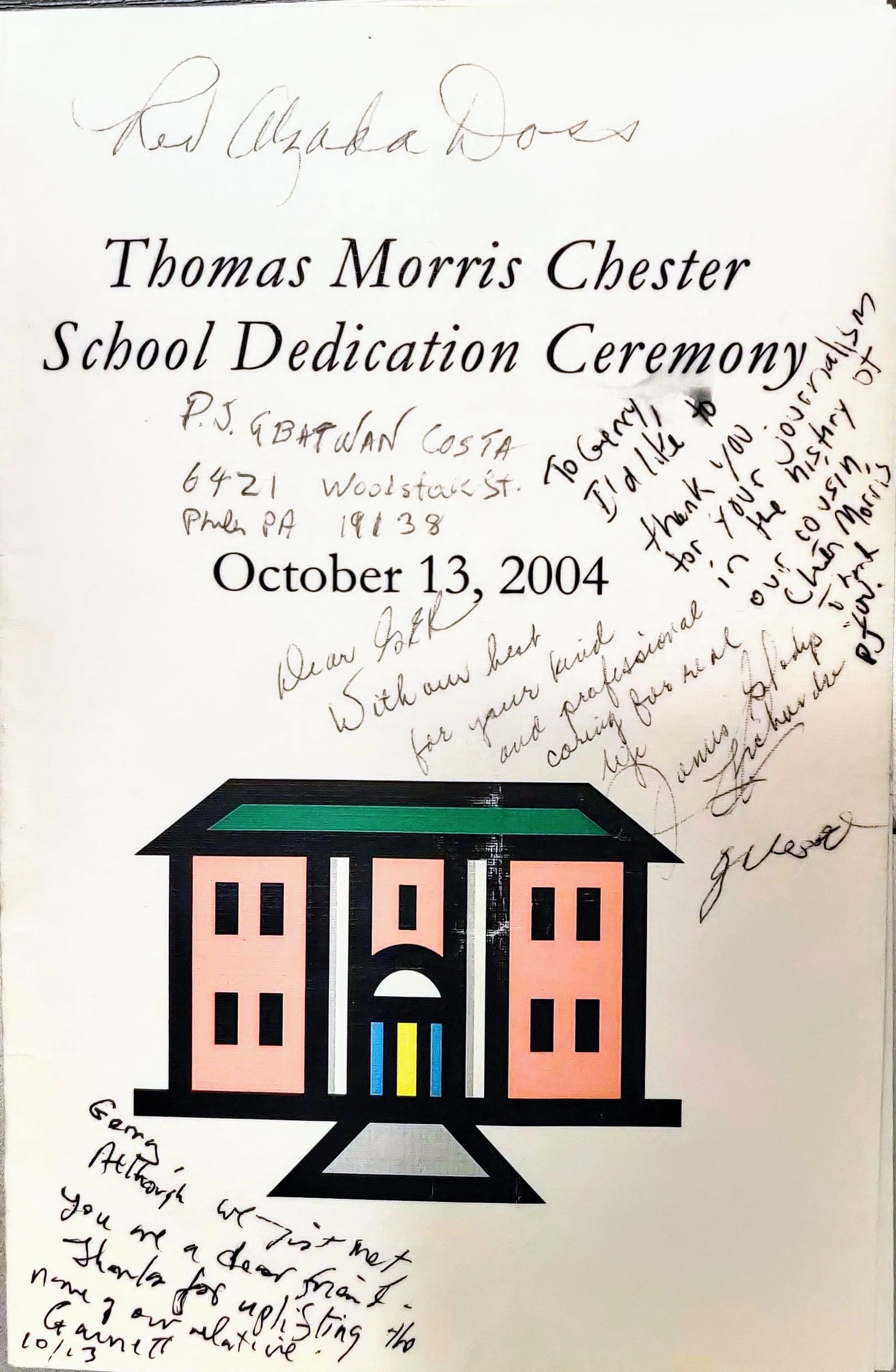 Years of Effort Give Birth to Thomas Morris Chester School