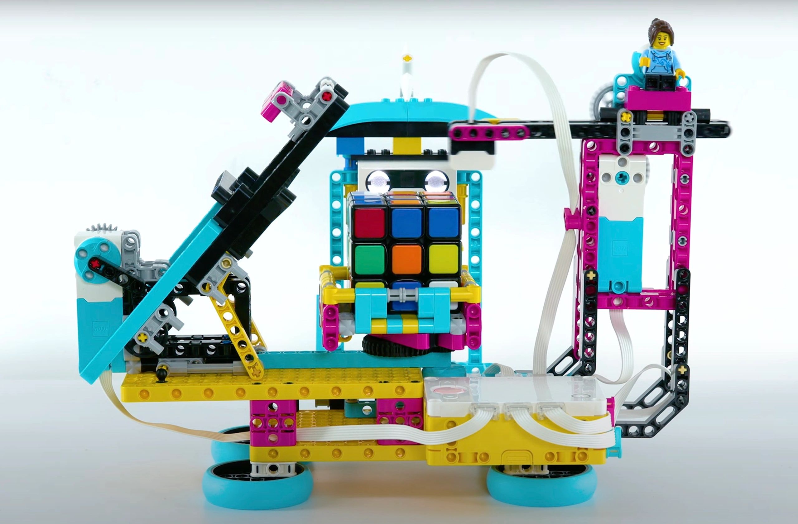 Rubik's Cube Solver Using LEGO Spike Prime
