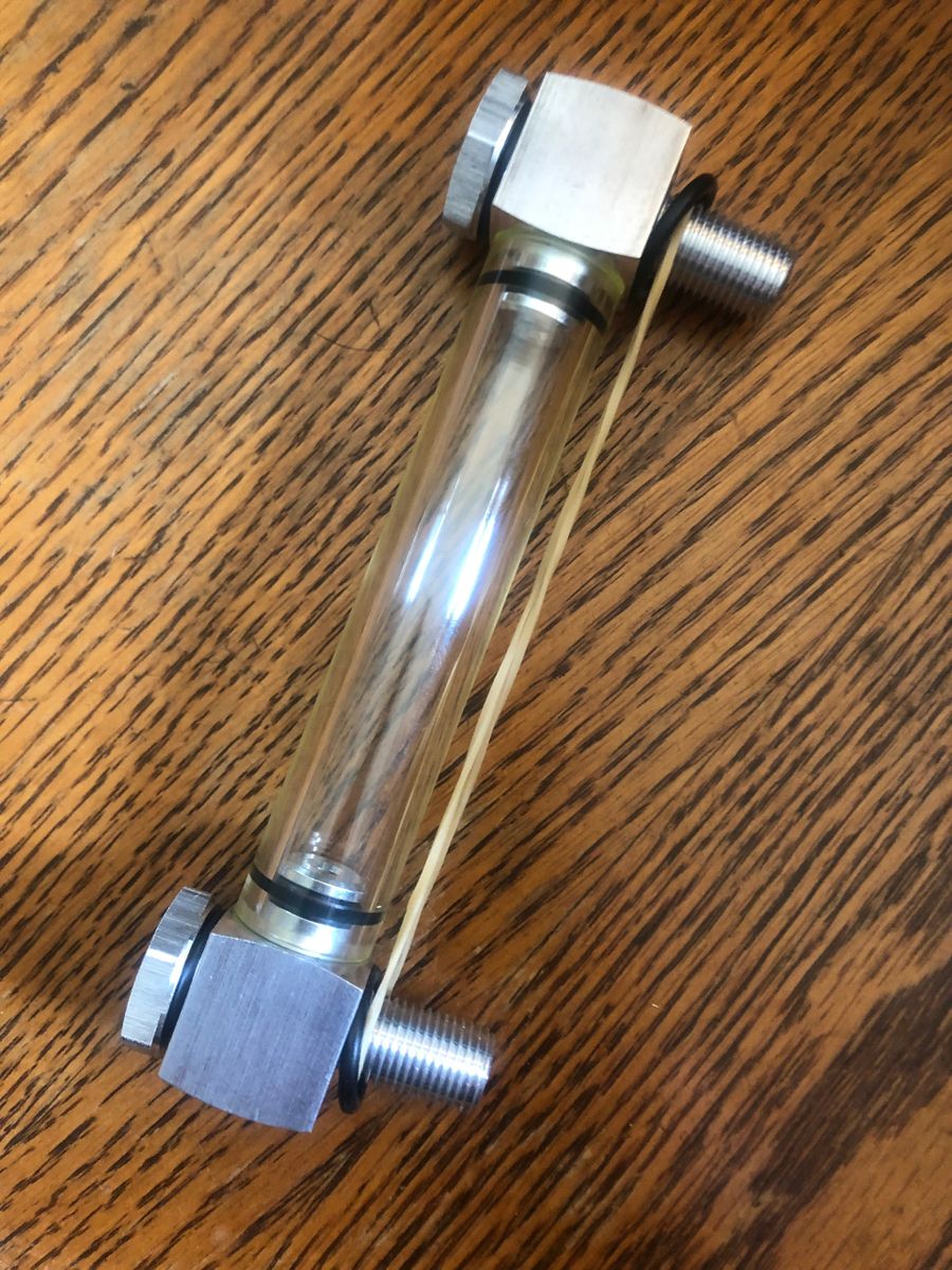 Sump Sight Glass for Diesel Compressors