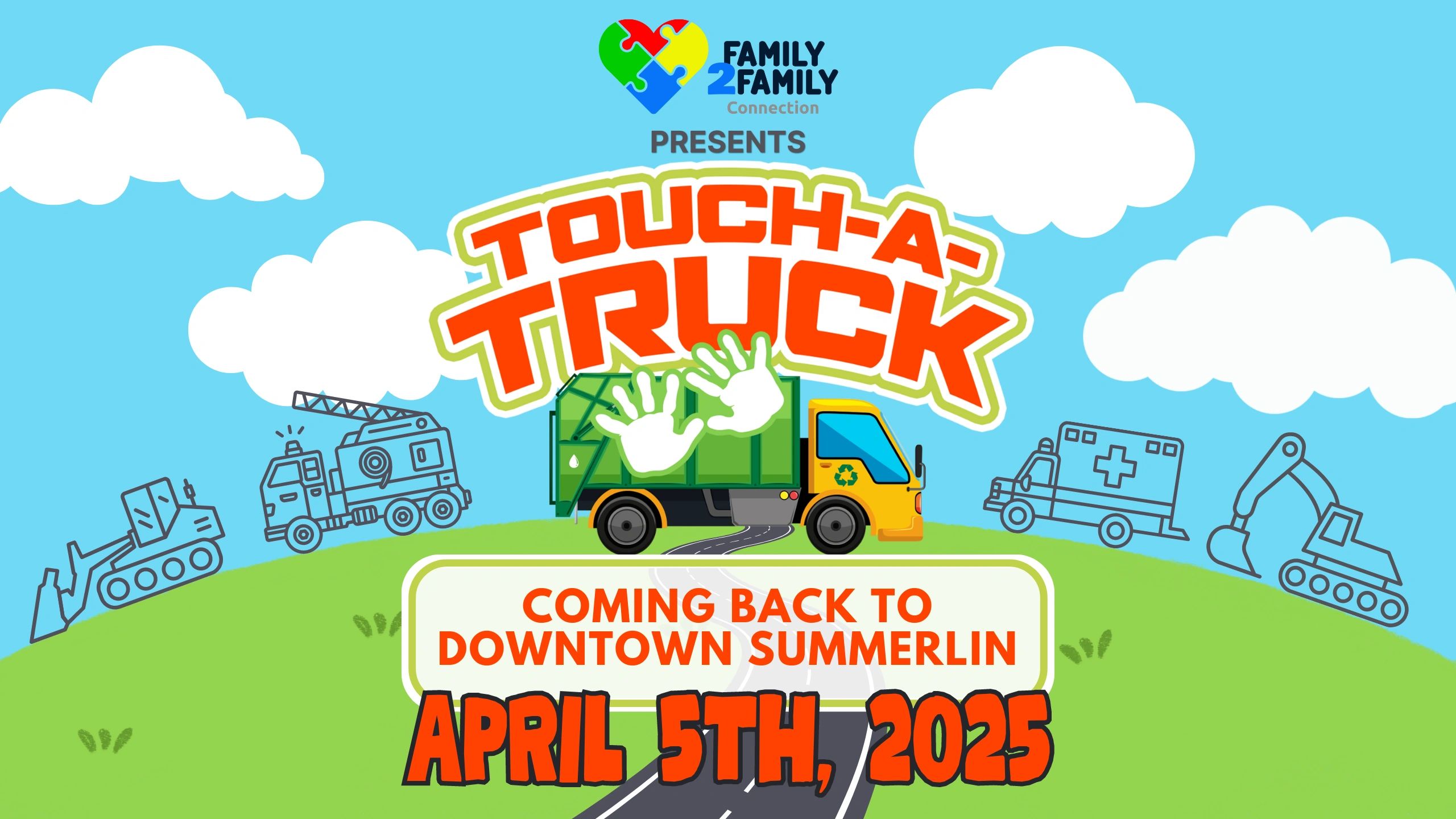 TOUCH-A-TRUCK - Family Event, Kids Activities, Trucks, Family Event