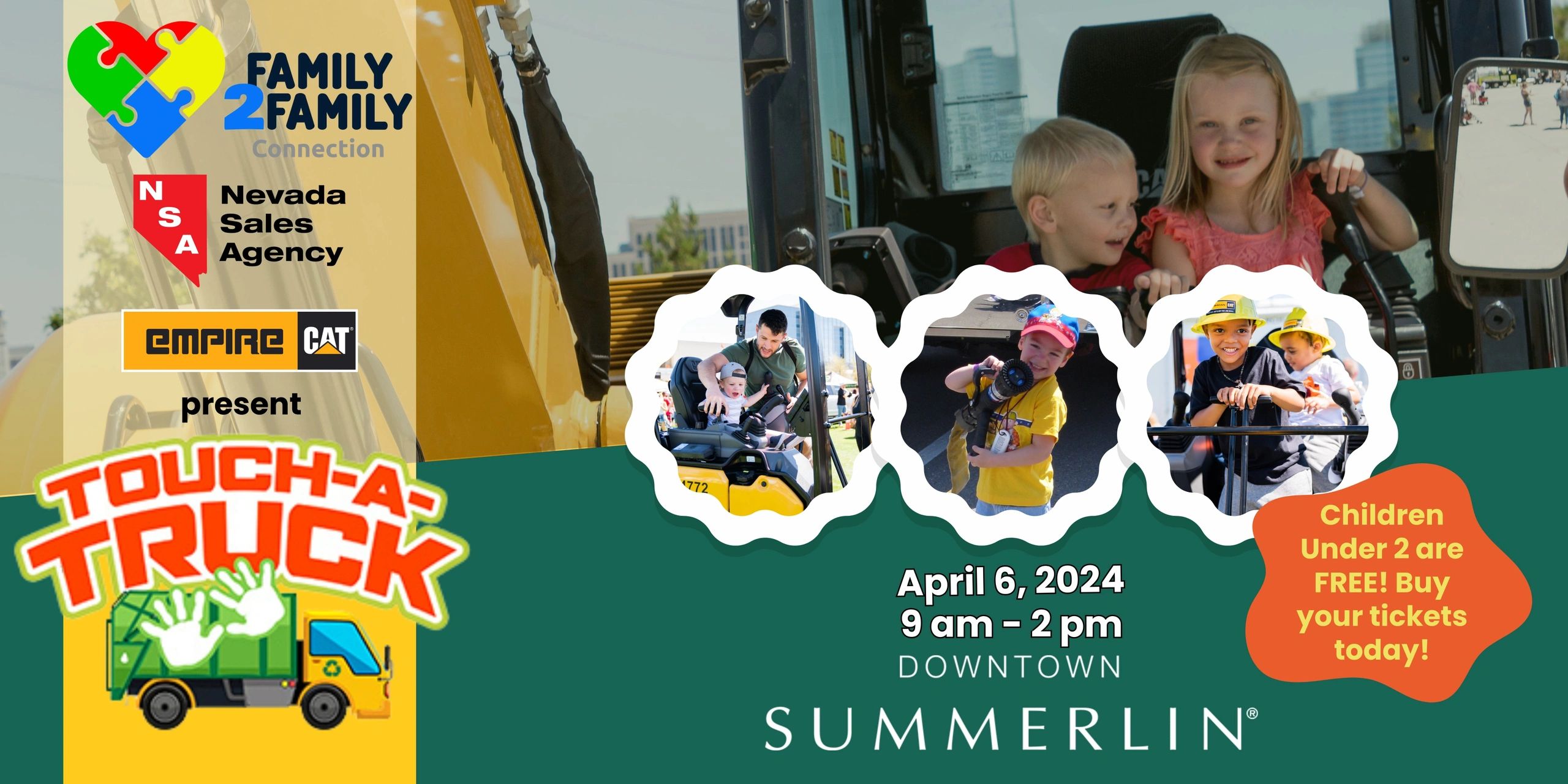 TOUCH-A-TRUCK - Family Event, Kids Activities, Trucks, Family Event