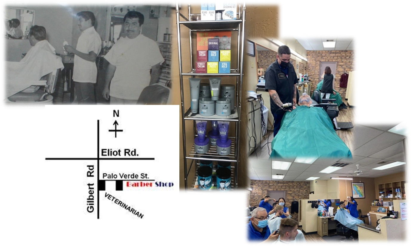 Barber Shop, Haircut, Barber - Paisano Barber Shop - Gilbert, Arizona