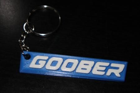 GOOBER KEY CHAIN