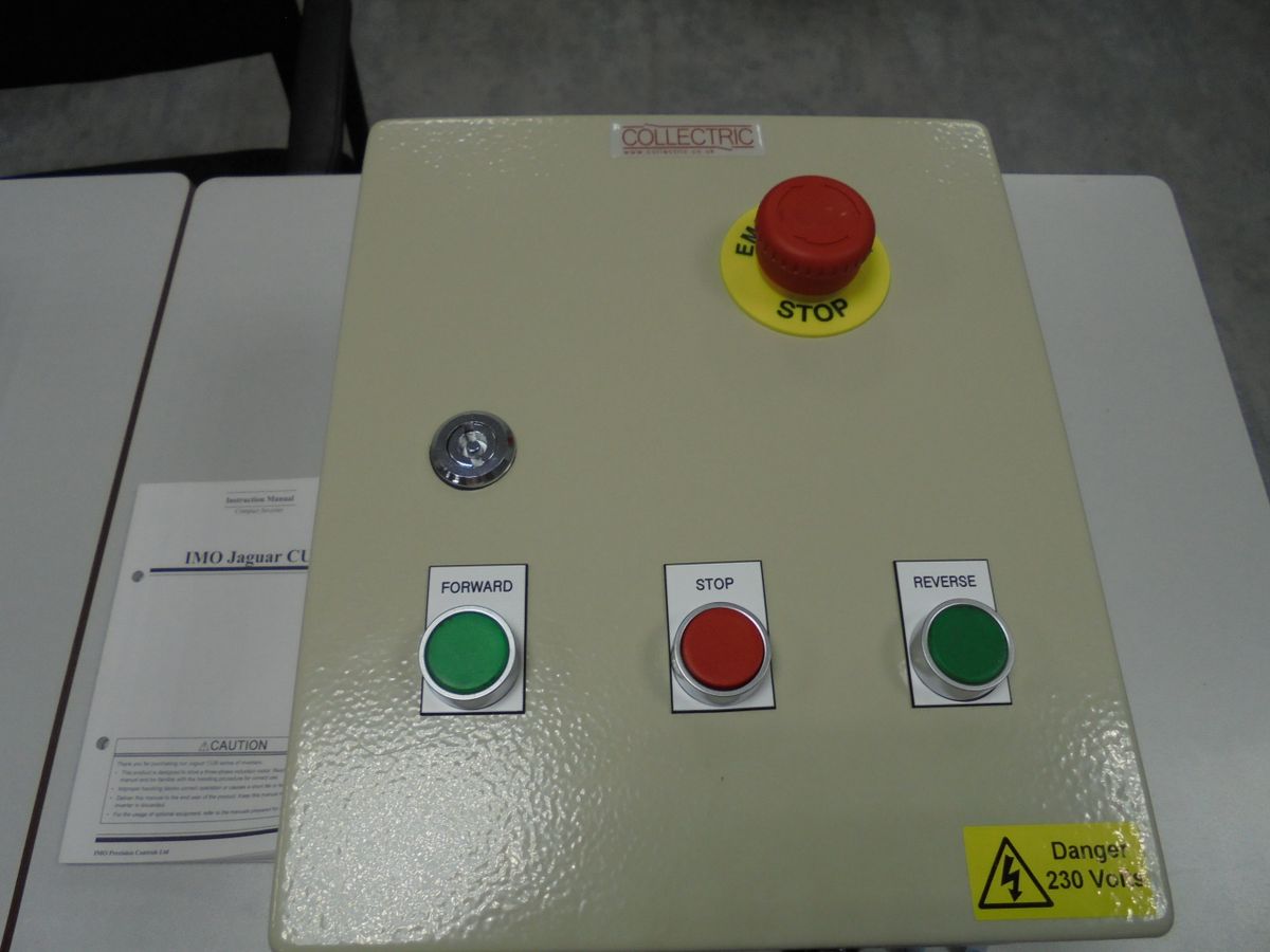 SloMo Motor Control Panel with Variable Frequency Drive: up to 0.4 kW 3 ...