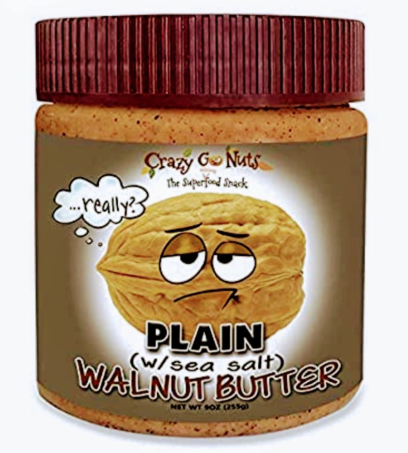 Crazy Go Nuts Walnut Butter 9 oz