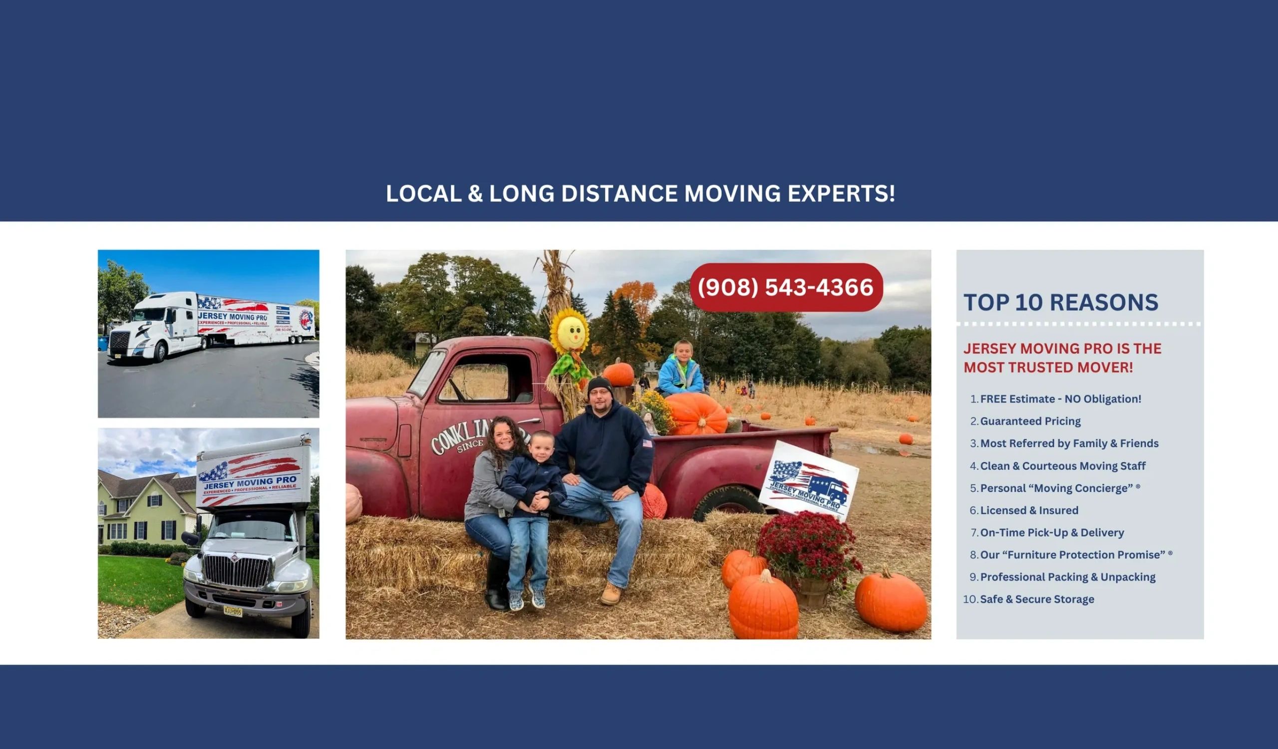 Local and Long Distance Moving - JERSEY MOVING PRO