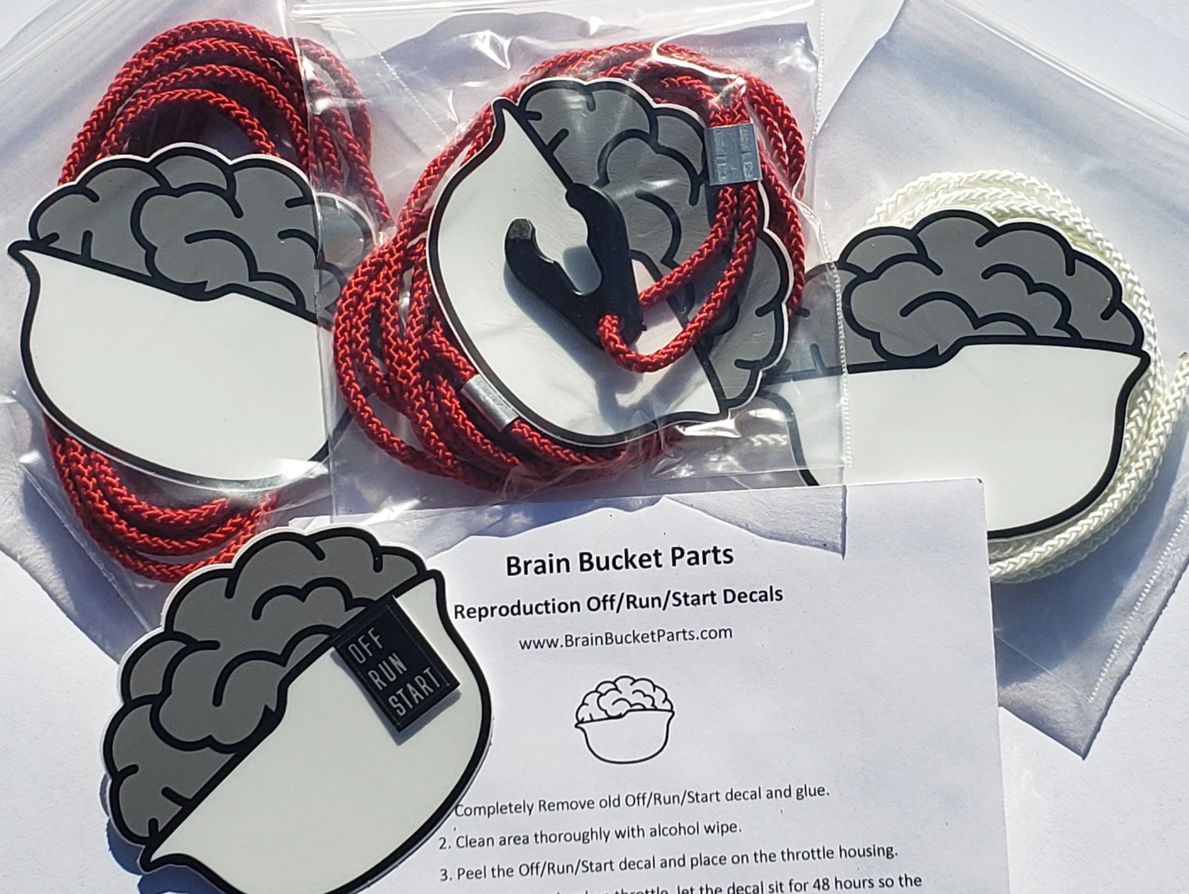 Brain Bucket Parts - Home