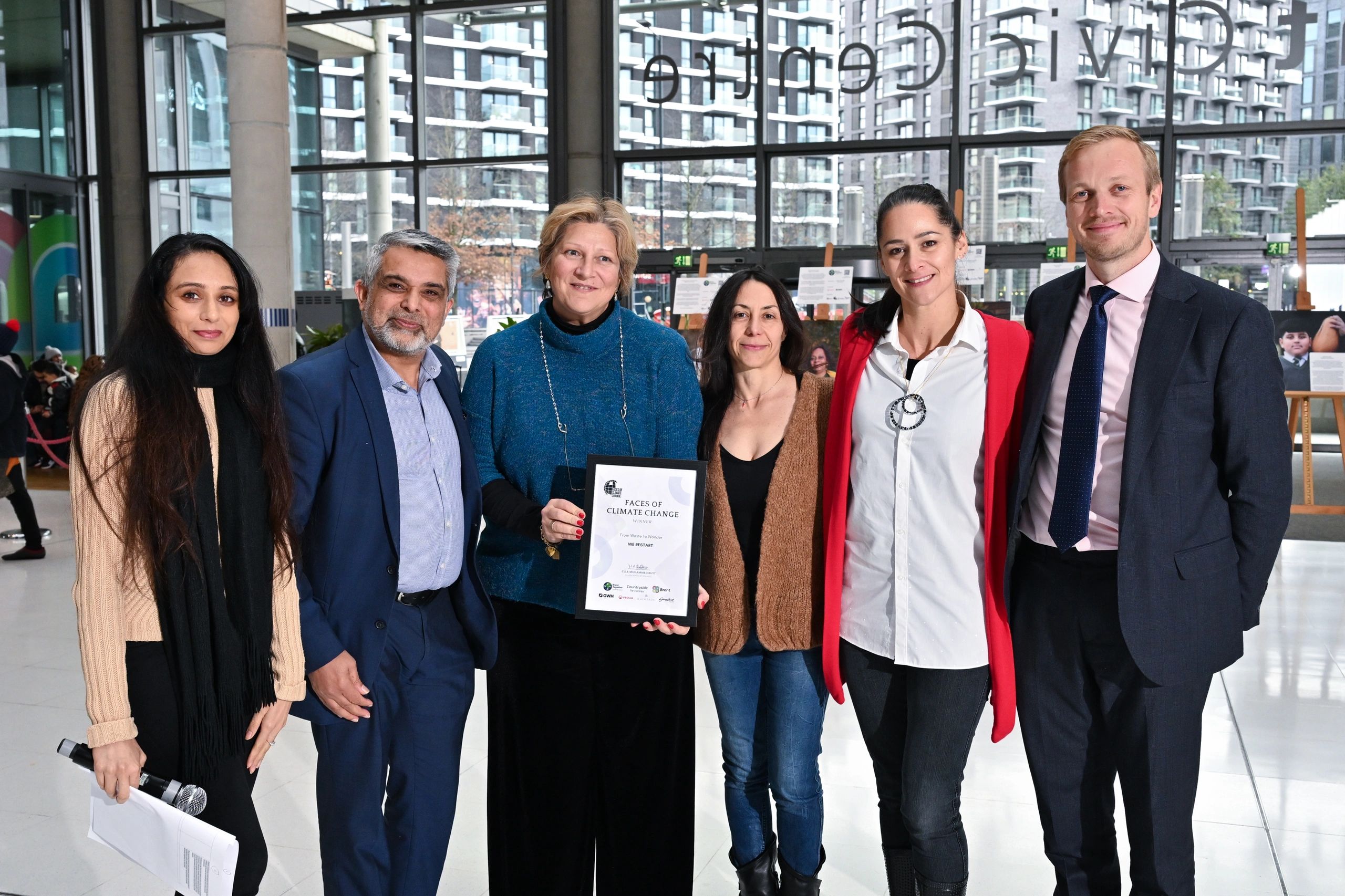 WE RESTART wins “Faces of Climate Change” Award