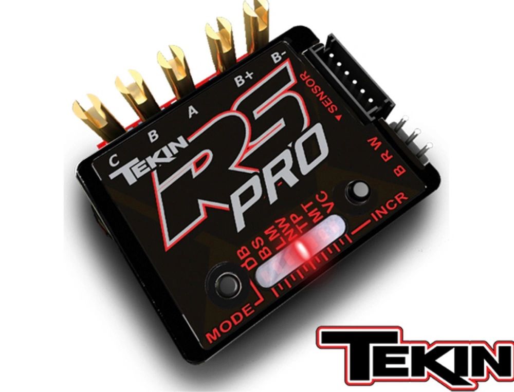 Tekin RS PRO Black Edition 1/10 Sensored Brushless/Brushed ESC