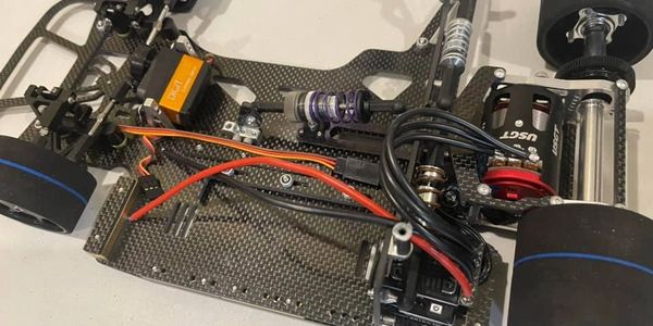 C&C Motorsports - Black Widow V5 SK Car Kit, Carpet Oval Rc Racing