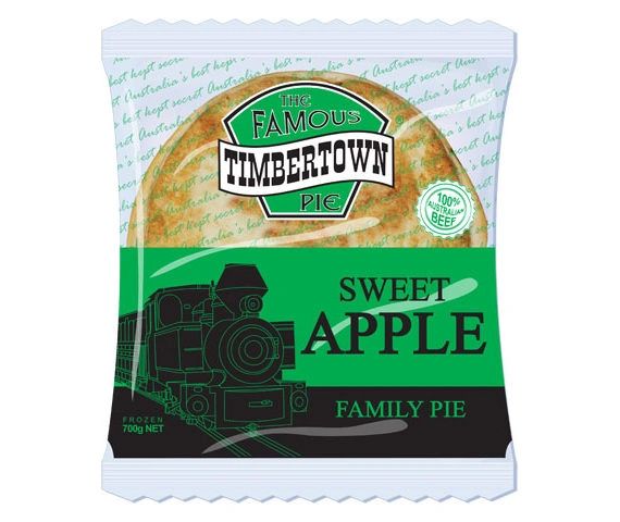 Timbertown Apple Family Pie 700g
