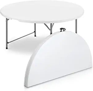 60 Inch Round Plastic Folding Table