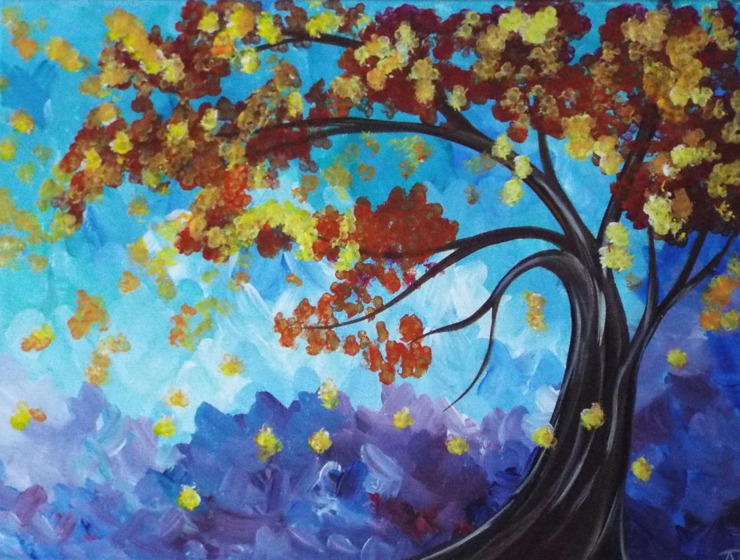 Monet Fall Tree @ The Reservoir