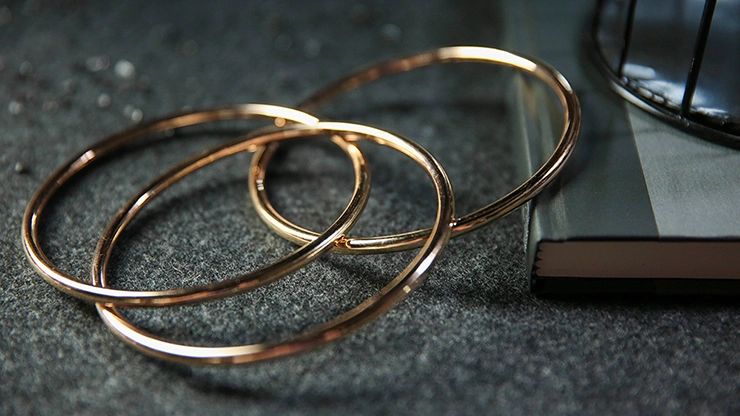 Linking Rings 4" Gold - Ninja Rings - Messado Rings - Close-up Linking ...