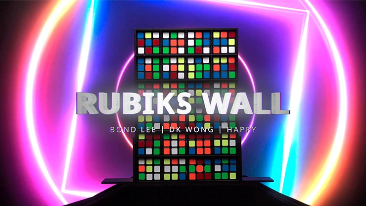 Rubik's Cube - RUBIKS WALL Complete Set by Bond Lee