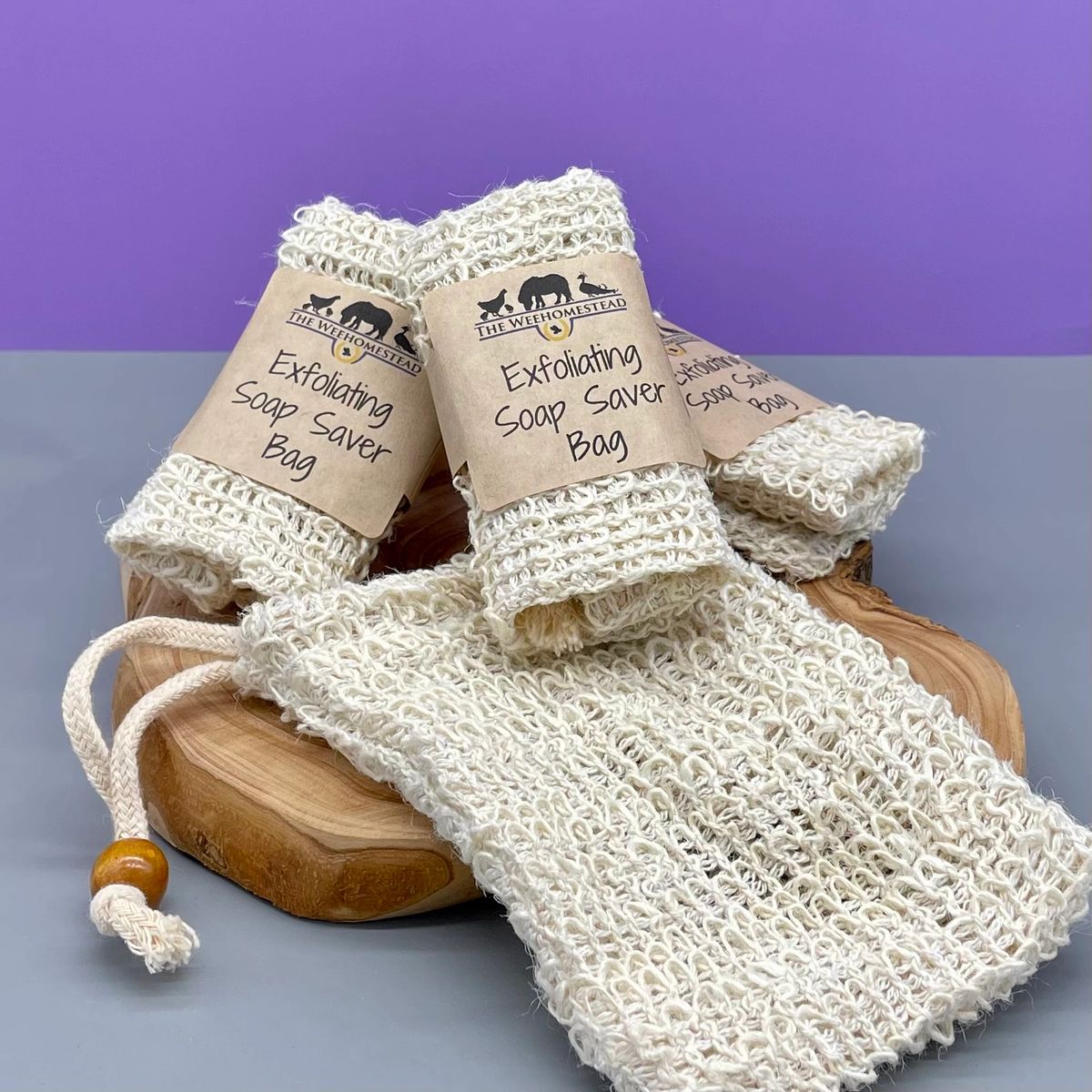 Exfoliating Soap Saver Bag