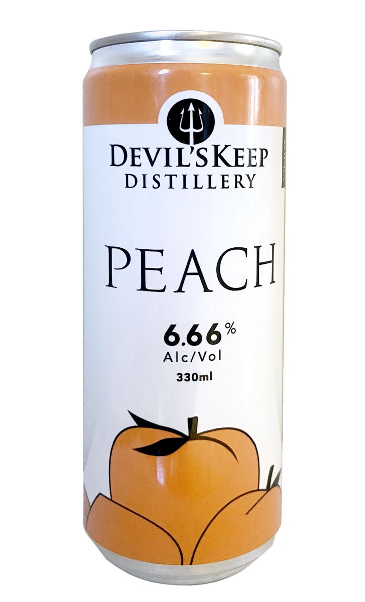 Georgia Peach, Vodka Soda - case of 24