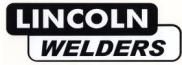 Lincoln Welders Logo Decal in Black & White