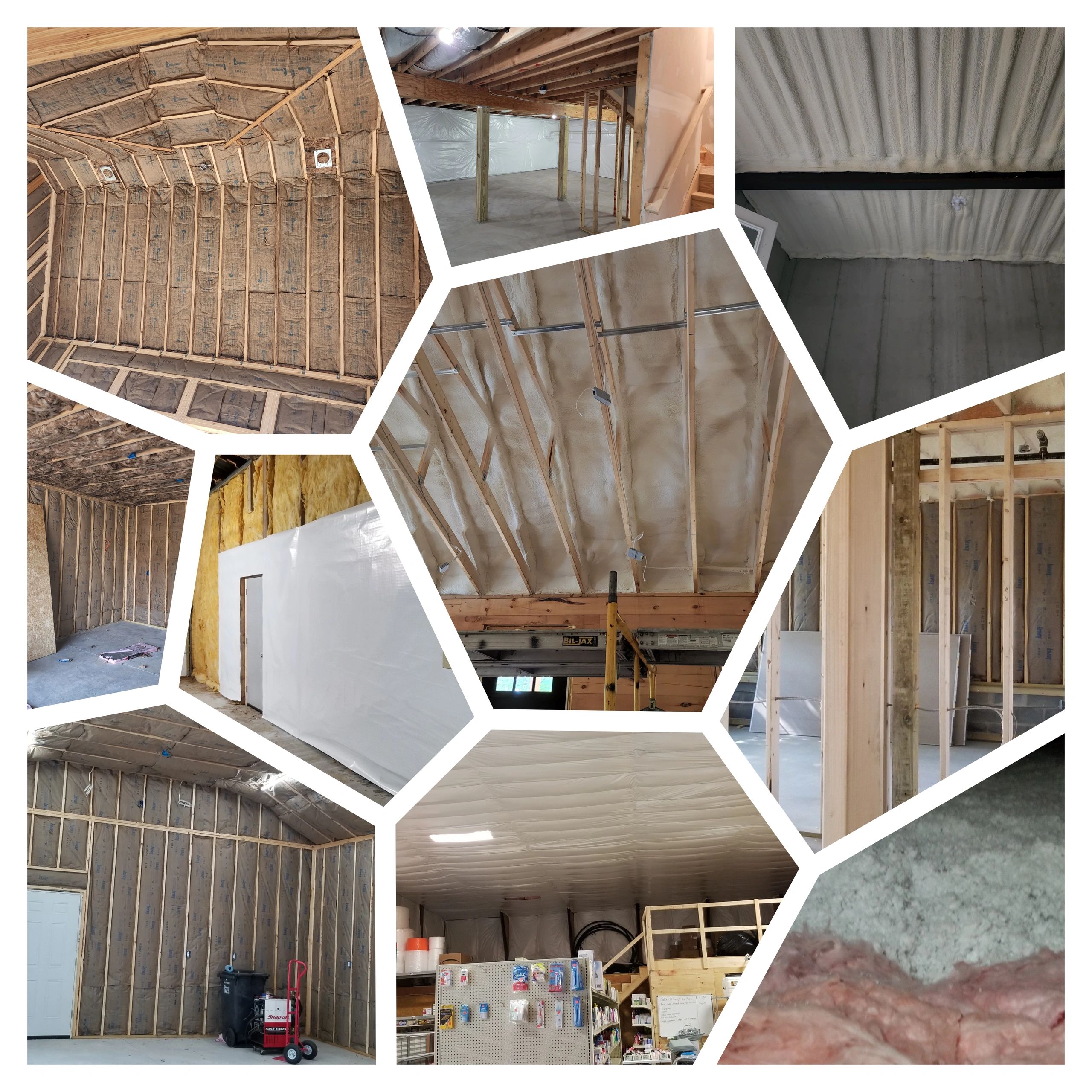 Insulation, Spray Foam - Construction - Greentown, Pennsylvania