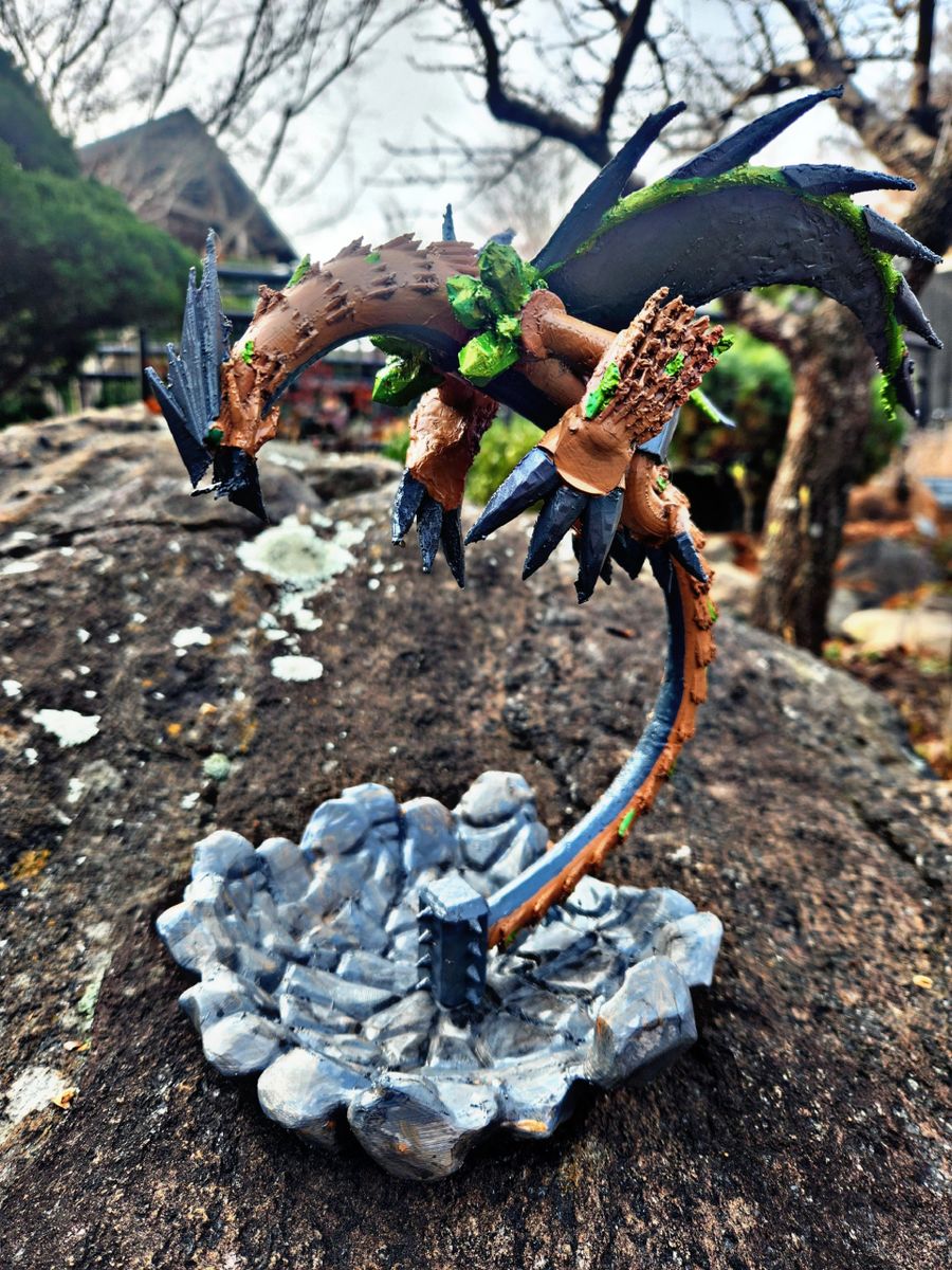 (Quake) The Earthquake Dragon Full Sculpture
