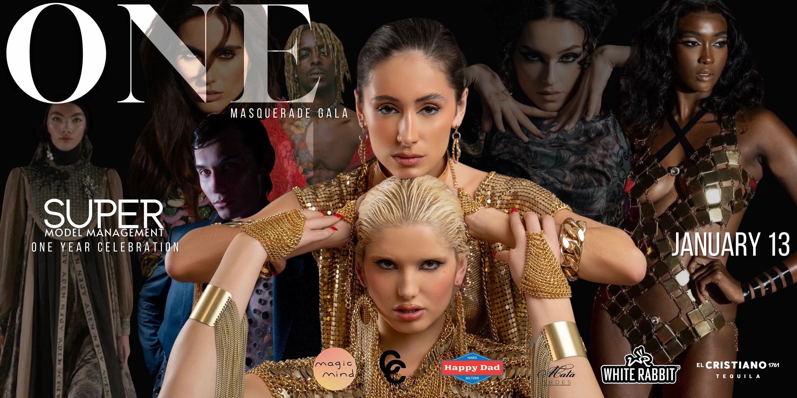 Super Model Management Presents the ONE MASQUERADE GALA
