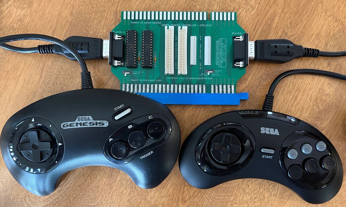 JAMMA GENESIS CONTROLLER CPS