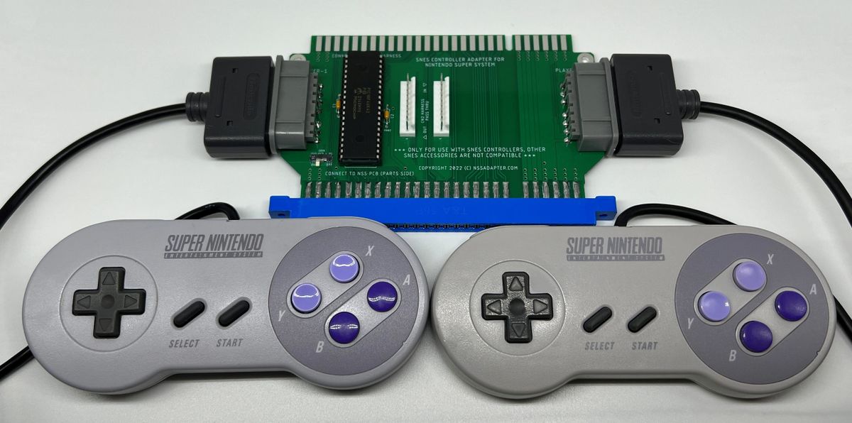 JAMMA SNES Controller Adapter for Nintendo Super System (NSS) | Museum ...