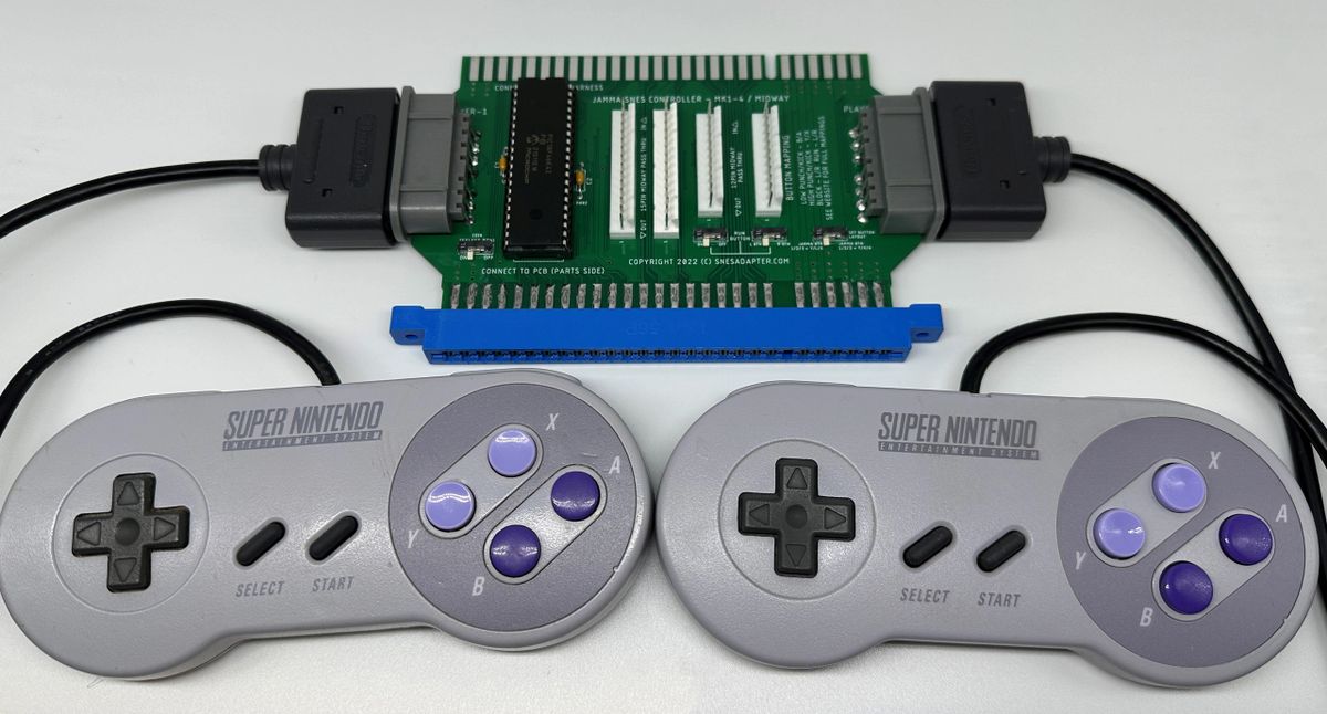 JAMMA SNES CONTROLLER MK MIDWAY