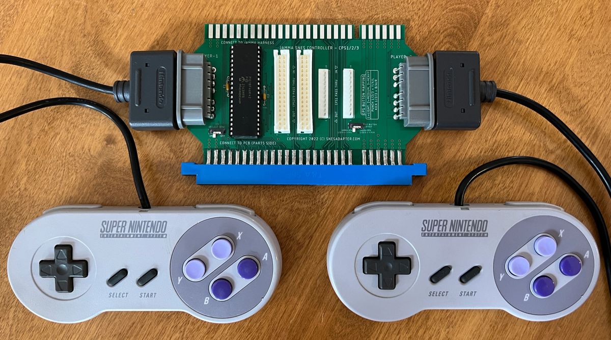 JAMMA SNES CONTROLLER CPS